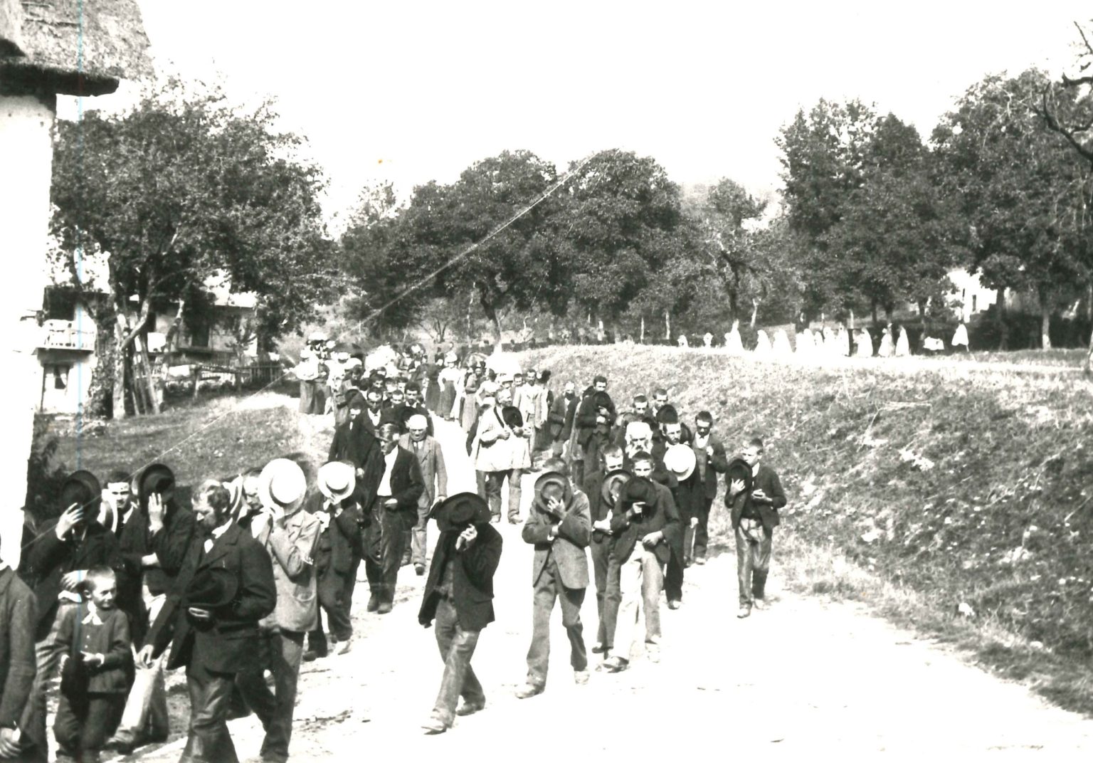 Le Chef-lieu dans les années 1900 – Site de la commune d'Attignat-Oncin